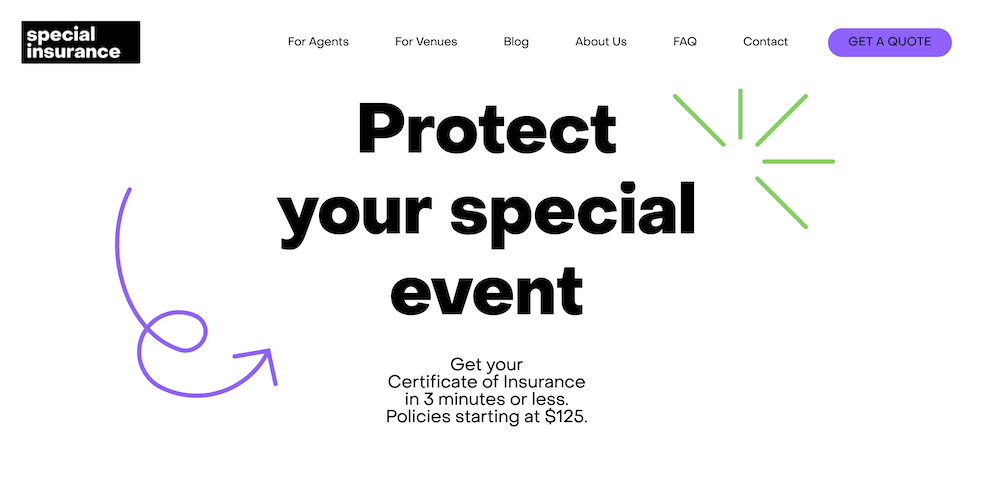 Special Insurance Event Insurance Review and Comparison to Others